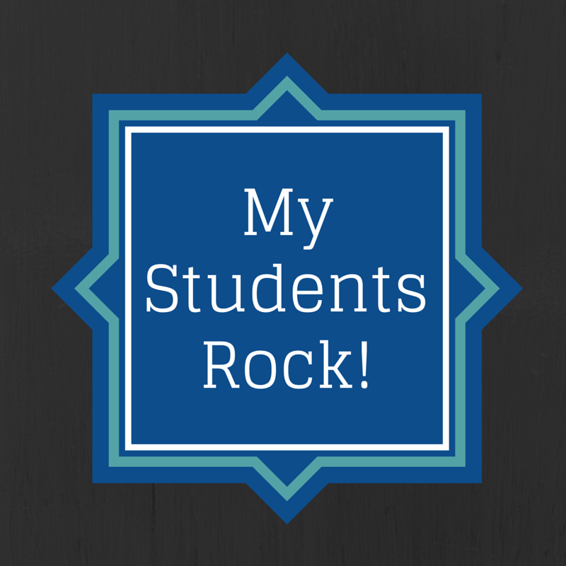 Write On! My Students Are Rock Stars Who Serve The World